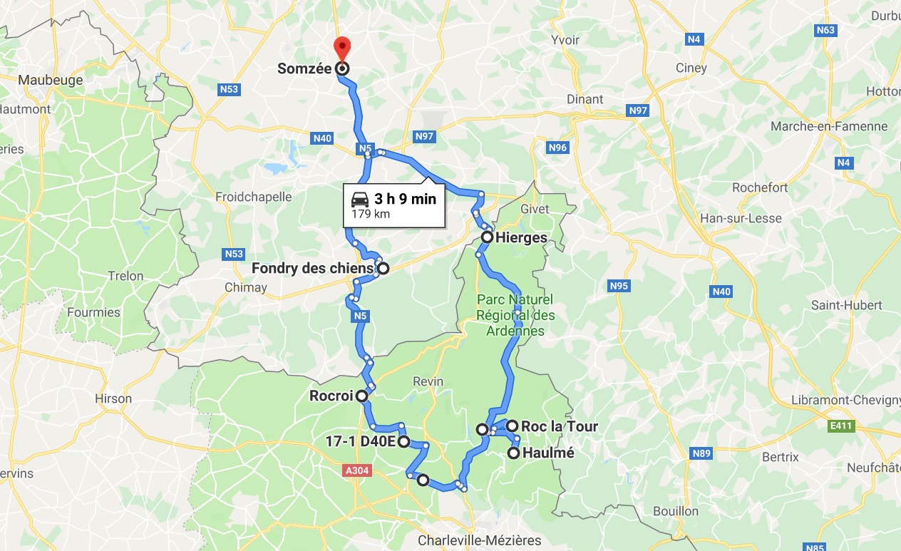 Roadtrip en Ardennes • Trekking et Voyage